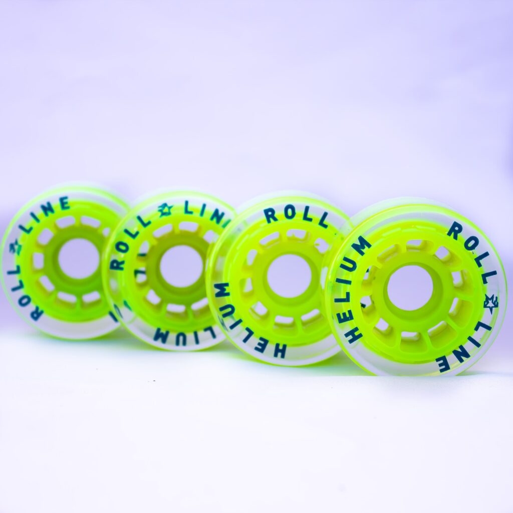 Ruedas Roll Line Helium Yellow 63mm - JC Patines